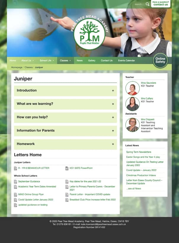 Pear Tree Mead Academy - Gog Eye Creative