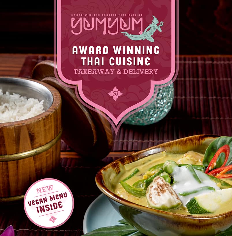 Yum Yum Takeaway Menu redesign - Gog Eye Creative